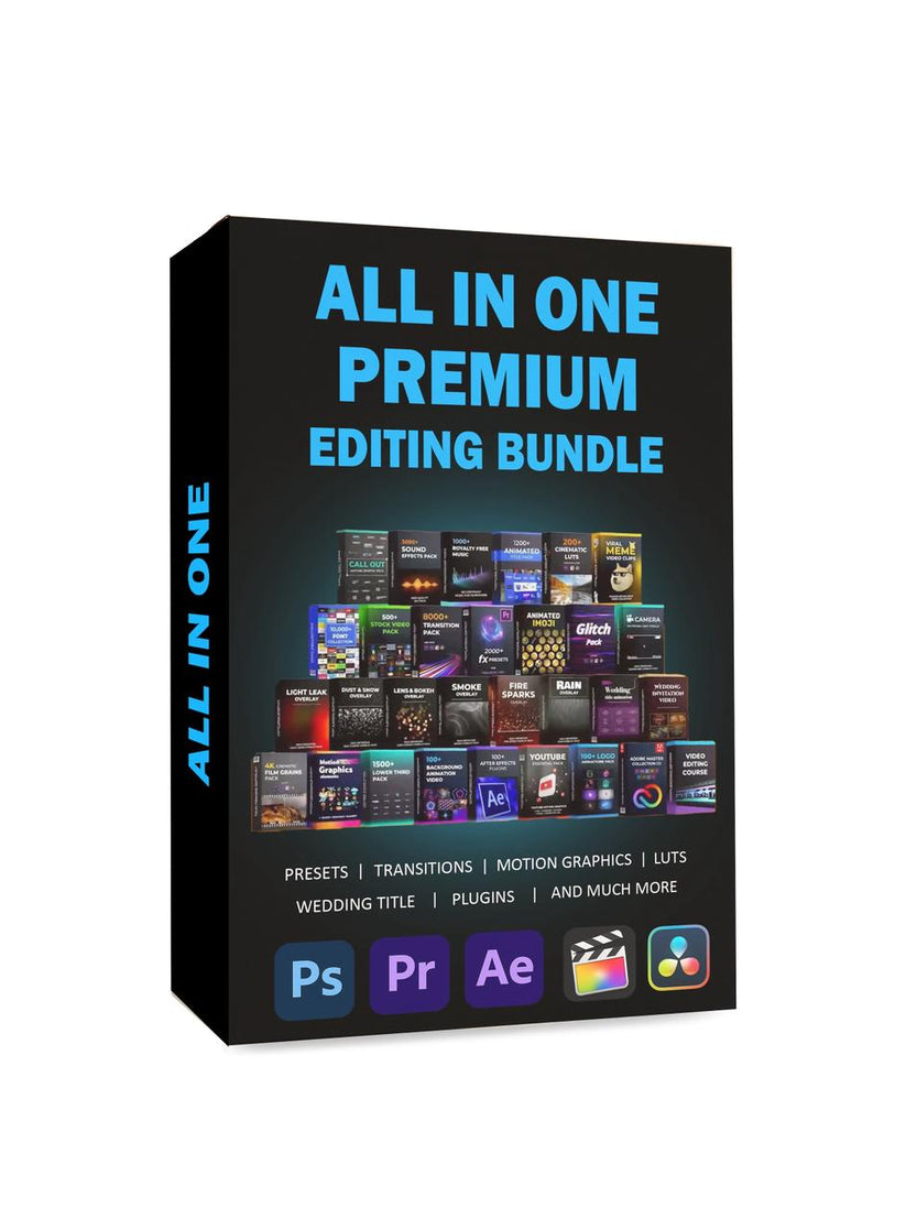 All-in-One Video Editing Bundle – Prozone digital